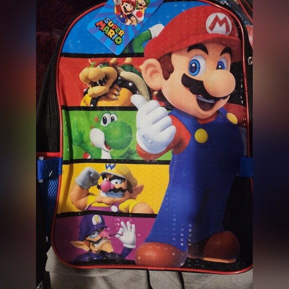 Bioworld | Accessories | Super Mario Boys Bioworld Backpack | Poshmark